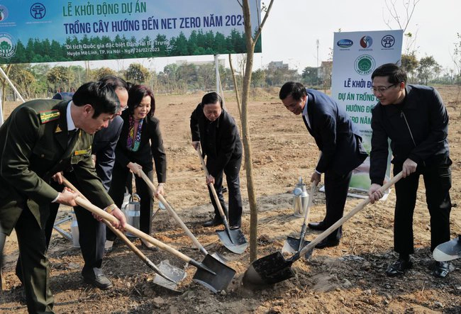 Net Zero Carbon tree-planting project launched in Hanoi