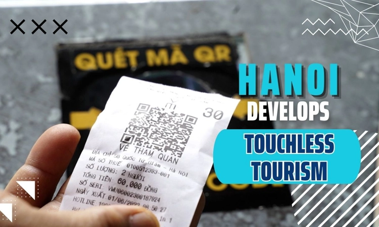 Hanoi develops touchless tourism through QR codes