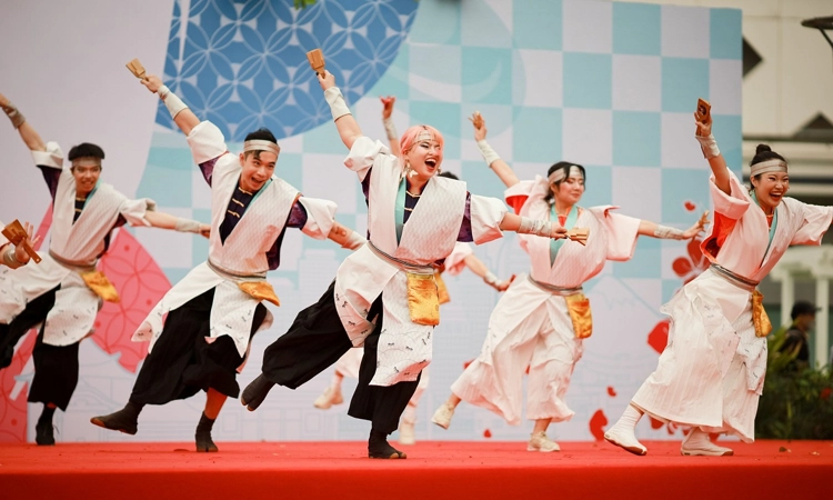 Nakama Yosakoi dance troupe brings Vietnamese fables to Tokyo