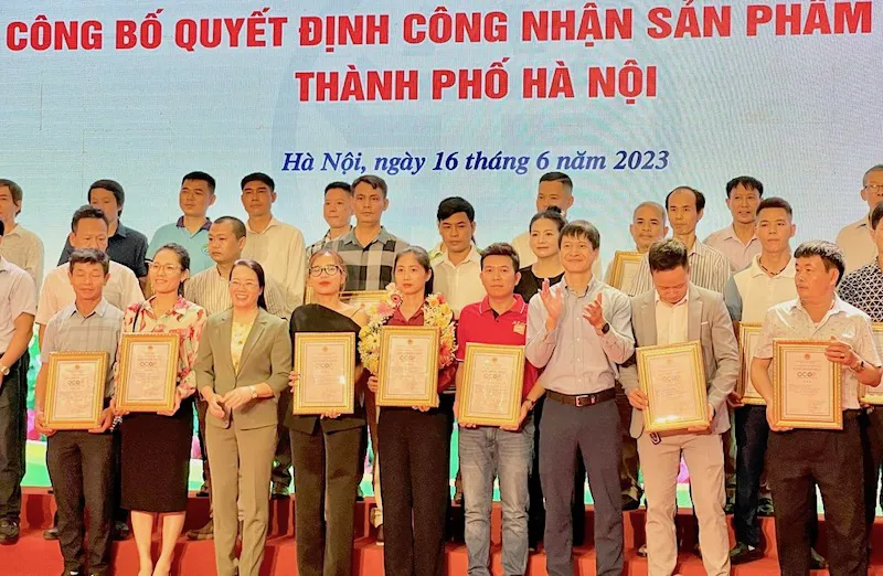Hanoi certifies 518 OCOP products
