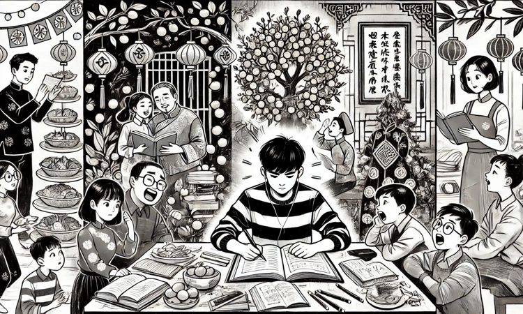 Tet homework? Yes, but keep it light to avoid stress for students