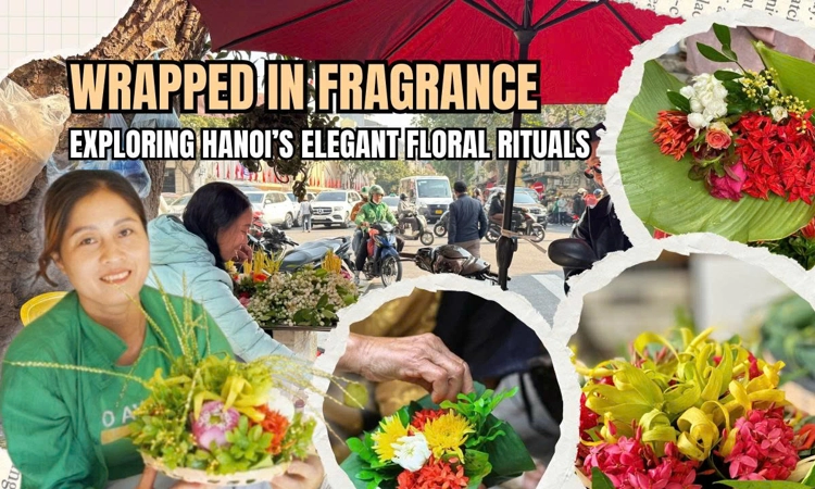 Wrapped in fragrance: exploring Hanoi’s elegant floral rituals