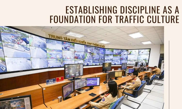 Enforcing discipline as foundation for safe behavior on road